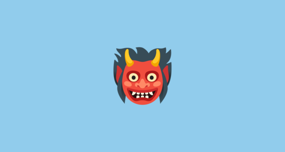 👹 Ogre Emoji on Google Noto Color Emoji Android 11.0