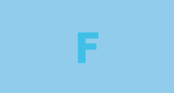 Regional Indicator Symbol Letter F Emoji on Google Noto Color Emoji ...
