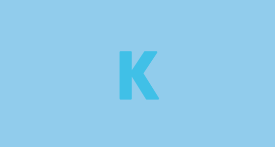 Regional Indicator Symbol Letter K Emoji on Google Noto Color Emoji ...