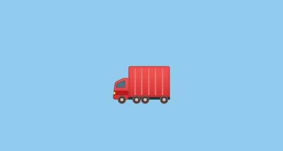 🚛 Articulated Lorry Emoji on Google Noto Color Emoji Android 11.0 ...