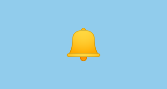 🔔 Bell Emoji on Google Noto Color Emoji Android 11.0 December 2020 ...