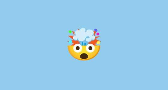 🤯 Cabeza Explotando Emoji on Google Noto Color Emoji Android 12.0