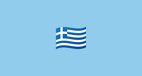 🇬🇷 Flag: Greece Emoji on Google Noto Color Emoji Android 12.0