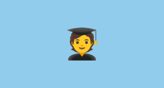 🧑‍🎓 Estudiante Emoji on Google Noto Color Emoji Android 12.0