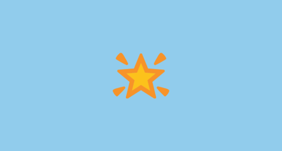 🌟 Glowing Star Emoji on Google Noto Color Emoji Android 5.0