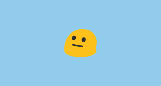 😐 Rosto Neutro Emoji on Google Noto Color Emoji Android 5.0