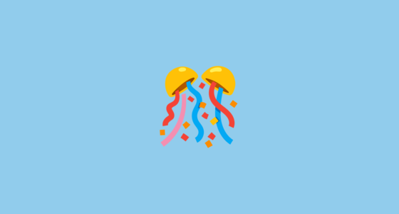 🎊 Confetti Ball Emoji on Google Noto Color Emoji Android 12L
