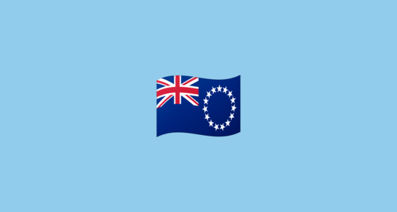 🇨🇰 Flag: Cook Islands Emoji on Google Noto Color Emoji Android 12L