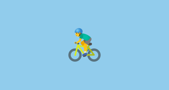 🚴‍♂️ Cycliste Homme Emoji on Google Noto Color Emoji Android 12L