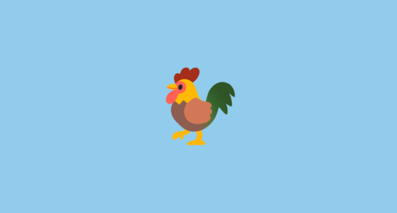 🐓 Gallo Emoji on Google Noto Color Emoji Android 12L