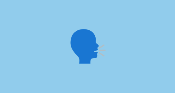 🗣️ Speaking Head Emoji on Google Noto Color Emoji Android 12L