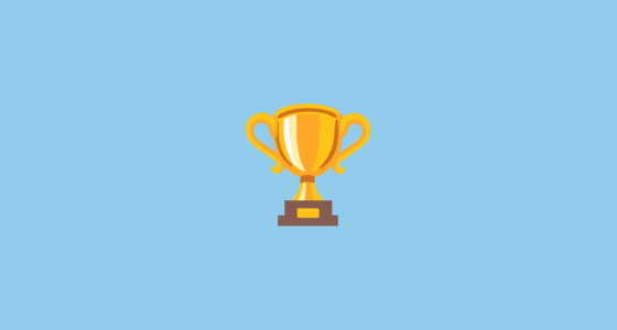 🏆 Troféu Emoji on Google Noto Color Emoji Android 12L