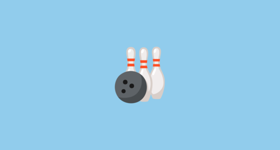 🎳 볼링 Emoji on Google Noto Color Emoji 15.0