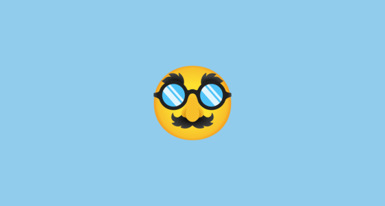 🥸 Disguised Face Emoji on Google Noto Color Emoji 15.0