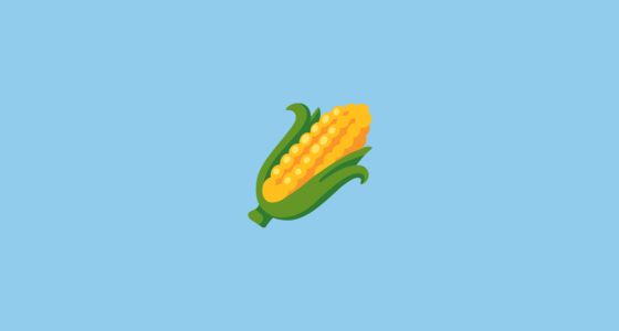 🌽 Ear of Corn Emoji on Google Noto Color Emoji 15.0