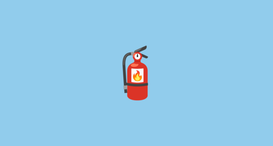 🧯 Fire Extinguisher Emoji on Google Noto Color Emoji 15.0
