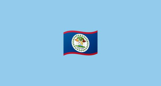🇧🇿 Flag: Belize Emoji on Google Noto Color Emoji 15.0