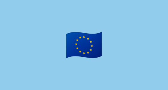 🇪🇺 Flag: European Union Emoji on Google Noto Color Emoji 15.0