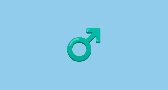 ♂️ Male Sign Emoji on Google Noto Color Emoji 15.0