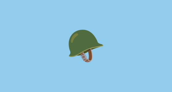 🪖 Military Helmet Emoji on Google Noto Color Emoji 15.0