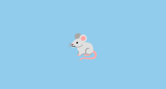 🐁 Mencit Emoji on Google Noto Color Emoji 15.0