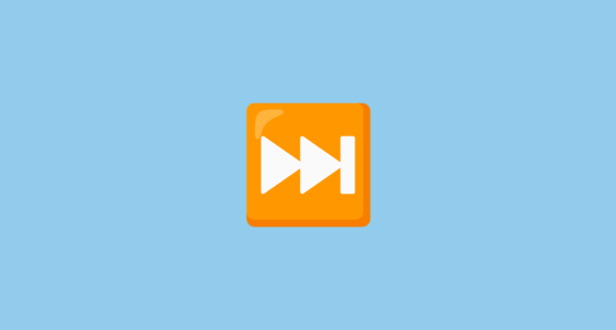 ⏭️ Pista Siguiente Emoji on Google Noto Color Emoji 15.0