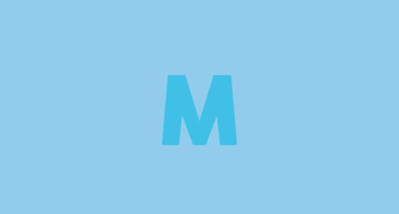 Regional Indicator Symbol Letter M Emoji on Google Noto Color Emoji 15.0