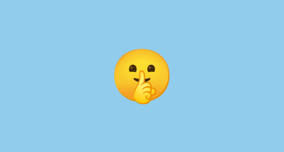 🤫 Shushing Face Emoji on Google Noto Color Emoji 15.0