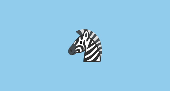 🦓 Cebra Emoji on Google Noto Color Emoji 15.0