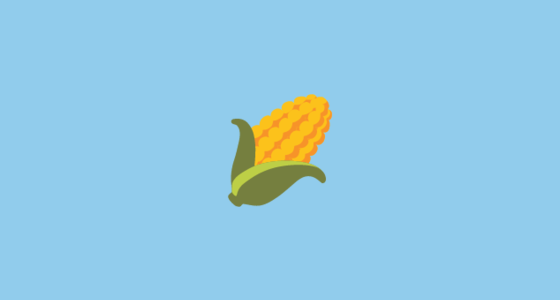 🌽 Ear of Corn Emoji on Google Noto Color Emoji Android 6.0.1