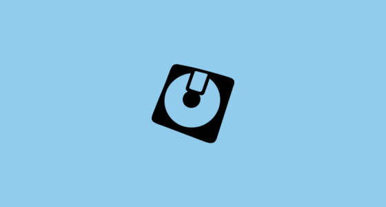 💽 Minidisc Emoji on Google Noto Color Emoji Android 4.3