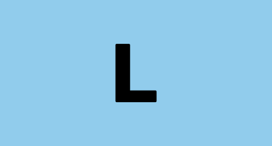Regional Indicator Symbol Letter L Emoji on Google Noto Color Emoji ...