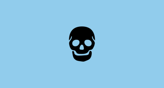 💀 Skull Emoji on Google Noto Color Emoji Android 4.3