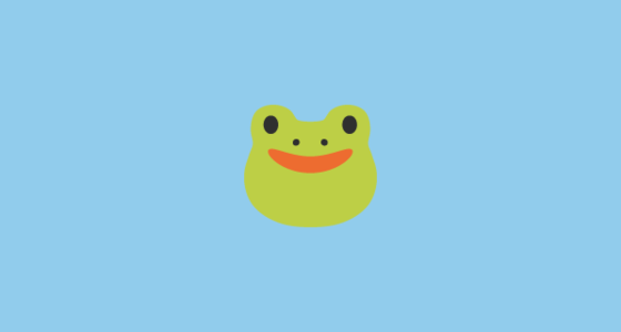 🐸 Sapo Emoji on Google Noto Color Emoji Android 4.4