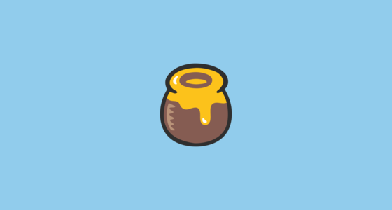 🍯 Pote De Mel Emoji on Google Noto Color Emoji Android 7.1