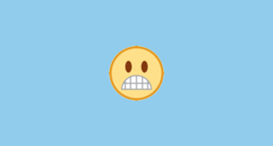 😬 Grimacing Face Emoji on HTC Sense 8
