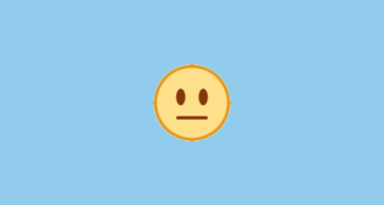😐 Cara Neutral Emoji on HTC Sense 8