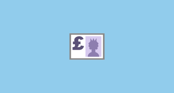 💷 Pound Banknote Emoji on HTC Sense 7