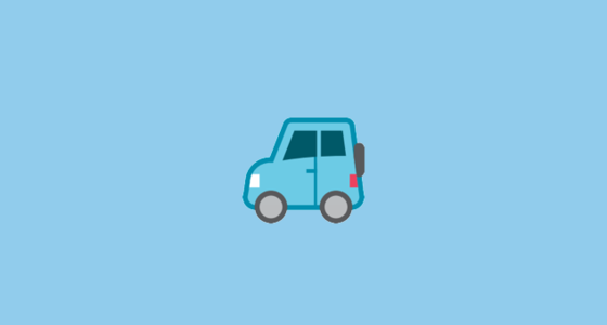🚙 Vehículo Deportivo Utilitario Emoji on HTC Sense 7