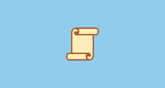 📜 Parchemin Emoji on HTC Sense 7