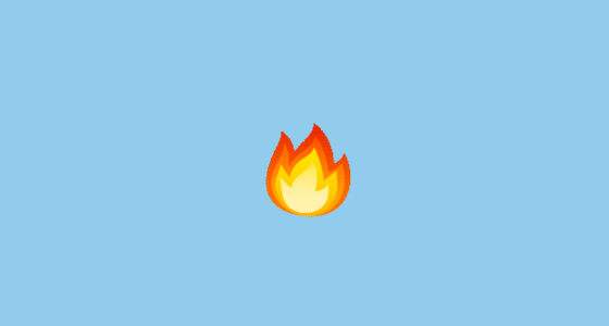 🔥 Fire Emoji on JoyPixels Animations 3.5