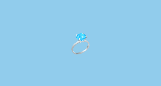 💍 戒指 Emoji on JoyPixels Animations 3.5