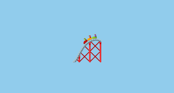 🎢 Roller Coaster Emoji on JoyPixels Animations 3.5