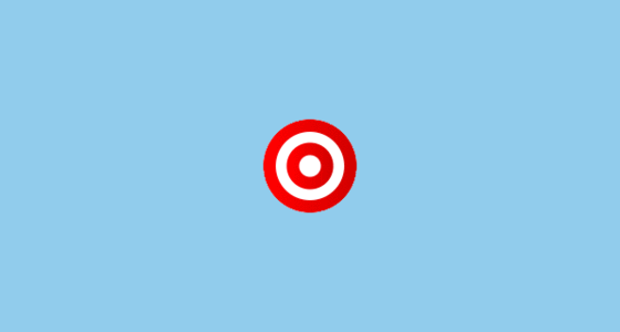 🎯 Bullseye Emoji on JoyPixels Animations 2.0