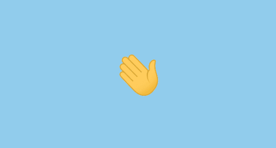 👋 Waving Hand Emoji on JoyPixels Animations 2.0