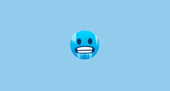 🥶 冷脸 Emoji on JoyPixels Animations 1.0