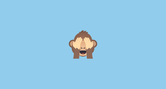 🙈 See-No-Evil Monkey Emoji on JoyPixels Animations 1.0