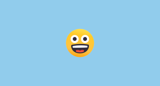 🤪 Zany Face Emoji on JoyPixels Animations 1.0