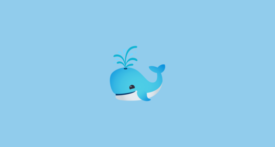 🐳 Ballena Soltando Un Chorro Emoji on JoyPixels 5.5