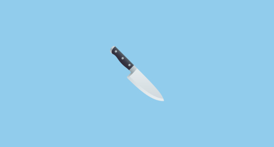 🔪 Couteau De Cuisine Emoji on JoyPixels 6.0